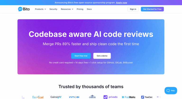 10 Best Automated AI Code Review Tools 2025 - Bito